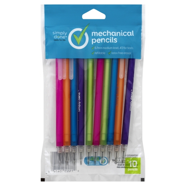 Simply Done Mechanical Pencils | Products | Lowes Foods To Go - Local ...
