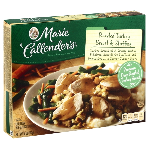 Marie Callenders Roasted Turkey & Stuffing Meal - Myrtle Beach ...