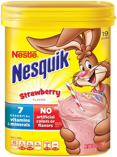 Nestle Nesquik Strawberry Flavoring - Myrtle Beach GroceriesAhead