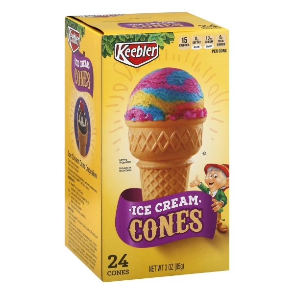 Keebler Ice Cream Cones 24 Count | Products | Lowes Foods To Go - Local ...