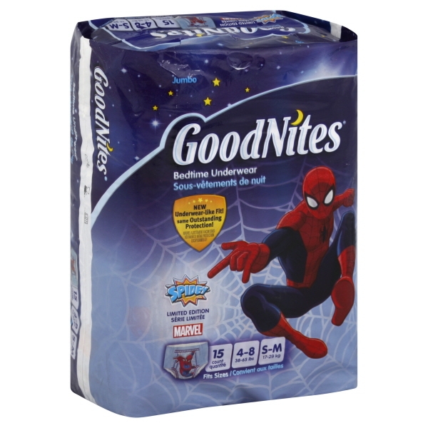 Goodnites Bedtime Underwear Boy Small-Medium 14Ct - Myrtle Beach ...