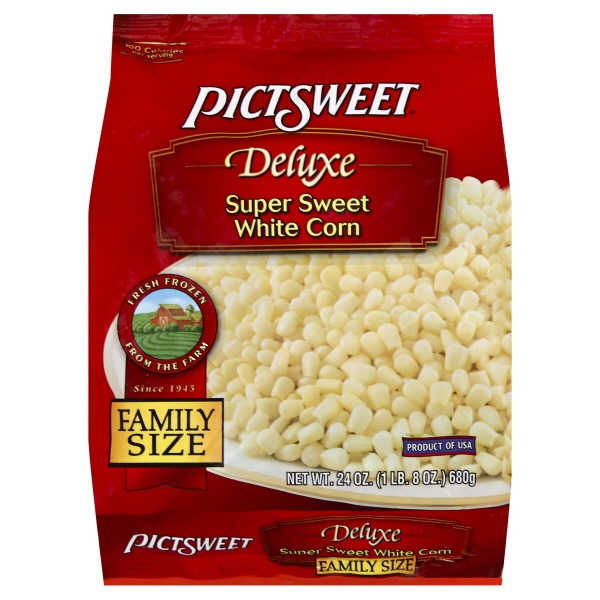 Pictsweet Deluxe Super Sweet White Corn Family Size - Myrtle Beach ...