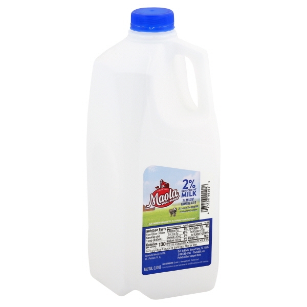Maola 2% Reduced Fat Milk | Products | Lowes Foods To Go - Local and ...