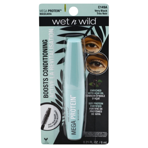 Wet N Wild Mega Boosts Conditioning Protein Mascara | Products | Lowes ...