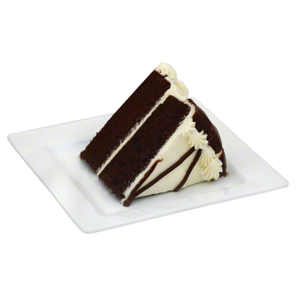 Chocolate Cream Cheese Blast Cake Slice | Products | Lowes Foods To Go ...