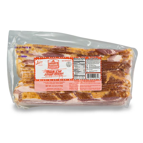 Smokehouse Thick Cut Sliced Bacon | Products | Lowes Foods To Go ... Smokehouse Thick Cut Sliced Bacon | Products | Lowes Foods To Go ...