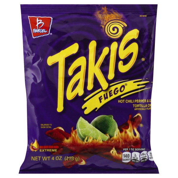 Takis Fuego Corn Rolls Snack | Products | Lowes Foods To Go - Local and ...