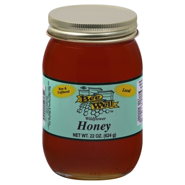 Bee Well Wildflower Honey Pint Jar | Products | Lowes Foods To Go ...
