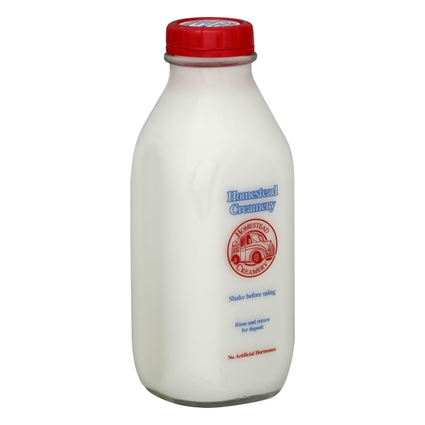 Homestead Creamery Homogenized Whole Milk 1Qt | Products | Lowes Foods ...