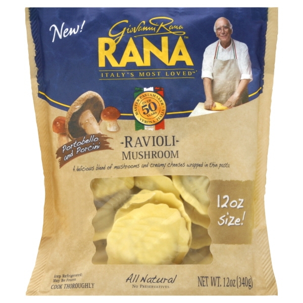Rana Ravioli Mushroom Portobello Porcini - Myrtle Beach GroceriesAhead