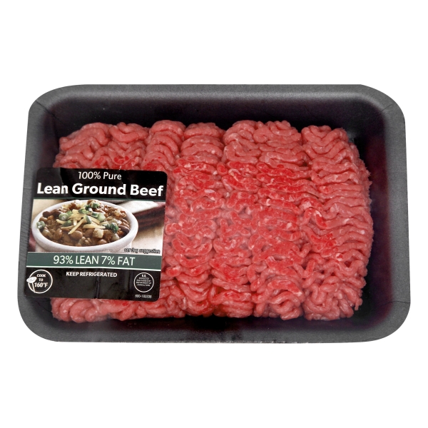 Fresh Ground Beef 93% Lean 7% Fat (Small Pack) - Myrtle Beach ...